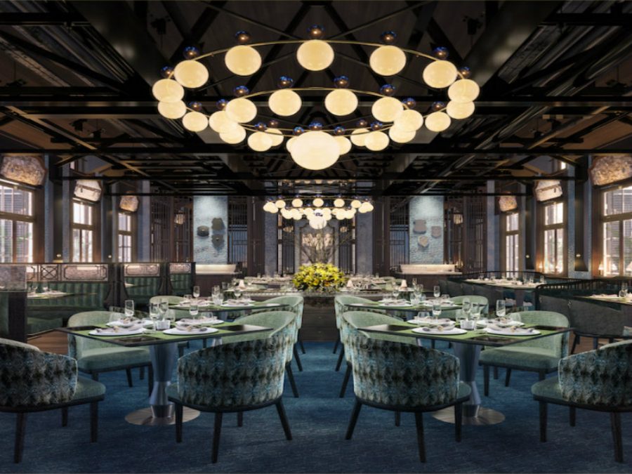 An Opulent Colonial-Inspired Lounge Bar Decor by AB Concept ...