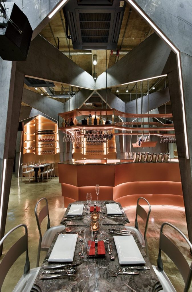Futuristic Restaurant Design: Castello 4 by Michael Liu | Restaurant ...