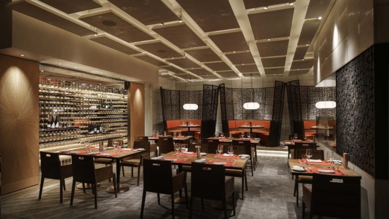 Restaurant interior design by Kokaistudios