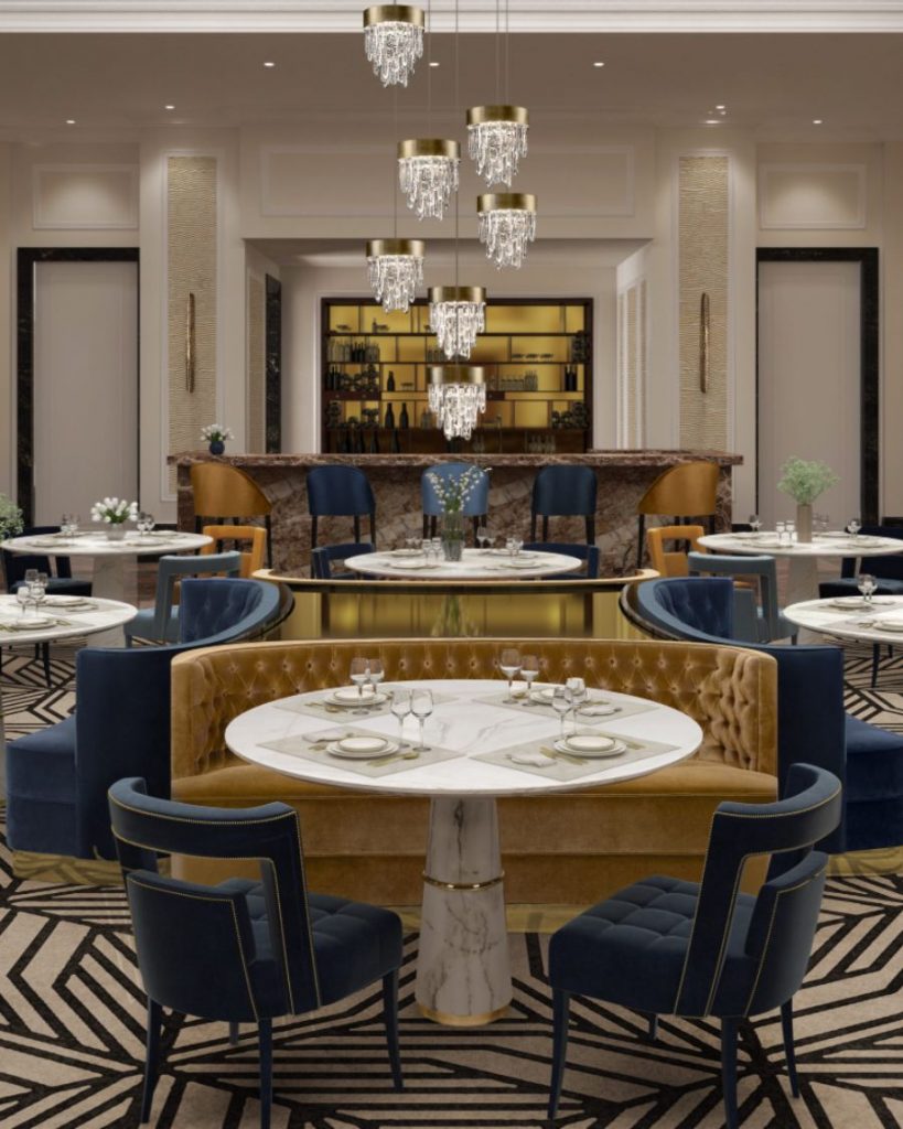 Luxury Restaurant Interior Design from Tara Bernerd & Partners